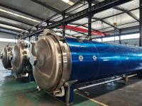 China Full Automatic Water Immersion Retort Sterilizer 1200mm 0.35MPa for Canned Seafood for sale