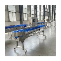China 500 kg Fruit Fish Weight Grader Sorter 120-160 pcs/min Automatic Sorting Machine for sale