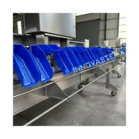 China 2500W Seafood Vegetable Tray Scale Weighting Grader Production Line 50-5000G 120-160PCS/MIN for sale