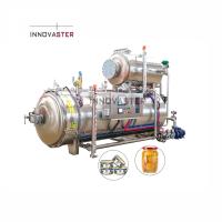 China Full Automatic Water Immersion Food Retort Sterilizer 1200mm Diameter 0.35 MPA for Pouched Foods for sale