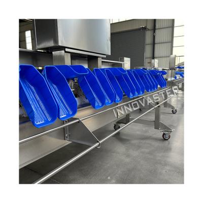 China Multi Fish Steak Seafood Chicken Shrimp Weight Sorting Machine 120-160 Pcs/min 1g Accuracy for sale
