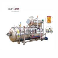 China 2100 kg Spray Water Bottle Food Sterilizer Autoclave Retort Machine 121°C for sale