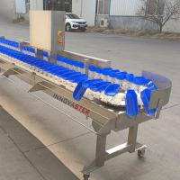 China Auto Weight Sorting Machine 120-160 Pcs Min 1g Accuracy for Chicken Seafood Fruits for sale