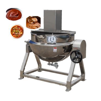 China Stainless Steel 304 Chocolate Cooker Mixer Machine 100L to 600L for Commercial Kitchens for sale