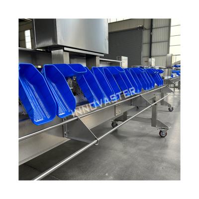 China Automatic Fruit Vegetable Weight Sorting Machine 500 kg Capacity 1 g Accuracy for sale
