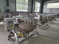 China Stainless Steel 304 Electric Heating Jacketed Kettle 100L to 600L for Red Bean Paste Caramel Sauce for sale