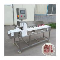 China Automatic Kebab Meat Skewer Machine 2000x730x1630mm 2400-7200pcs/h for BBQ for sale