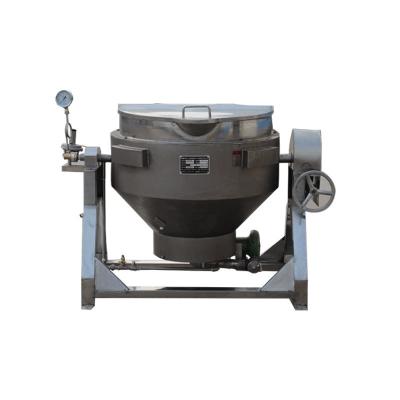 China Industrial Gas Cooking Kettle 300L Stainless Steel 304 Jacketed Kettle with Agitator for sale