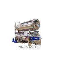 China 2100 KG Food Grade Stainless Steel Industrial Retort 121°C Full Automatic Sterilization for sale