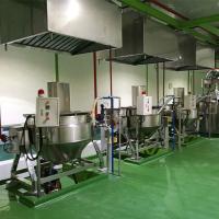 China Industrial Gas Cooking Kettle 300L Stainless Steel 304 Jacketed Kettle with Agitator for sale