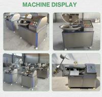 China Commercial Bowl Cutter Chopper 20L 5kw Vegetable Salad Meat Food Processing Machine for sale