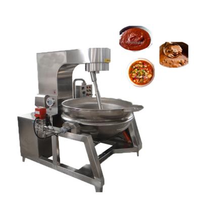 China 600L Steam Jacketed Kettle with Mixer 304 Stainless Steel 0.2Mpa for sale
