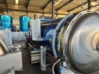 China Full Automatic Horizontal Food Retort Machine Double Vessel Pressure Cooker Sterilizer 1200mm for sale