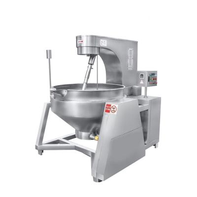 China Stainless Steel 304 Stirring Jacketed Kettle 200L-1000L for Fillings with Multiple Heating Options for sale