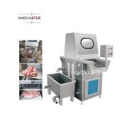 China 304 Stainless Steel Automatic Brine Injector for Beef Chicken Meat Saline Injection 48 80 120 Needles for sale
