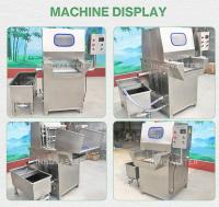 China 304 Stainless Steel Automatic Brine Injector for Beef Chicken Meat Saline Injection 48 80 120 Needles for sale