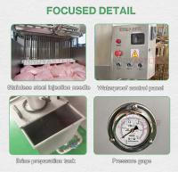China 304 Stainless Steel Automatic Brine Injector for Beef Chicken Meat Saline Injection 48 80 120 Needles for sale