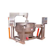 China Electric Steam Gas Tilting Jacketed Kettle 200-1000L with Agitator Scraper Mixer for sale