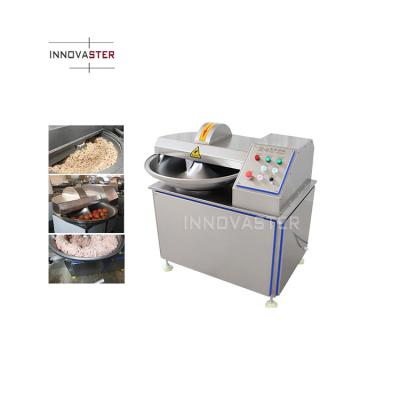 China 40L Industrial Meat Bowl Cutter Machine SUS304 Stainless Steel Blades 5.1kw 500kg for sale