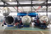 China 3P Voltage Industrial Canning Autoclave Retort Machine with Automatic Batch Operation for sale