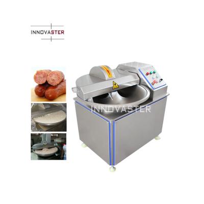 China SUS304 Stainless Steel Bowl Cutter Chopper 20L 5kw for Meat Vegetable Sausage Stuffing for sale