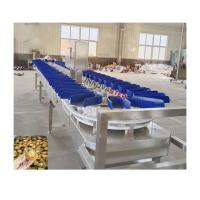 China Food Shop Check Weigher Oyster Weight Sorting Machine 6000x1250x1750mm 50-5000G for sale