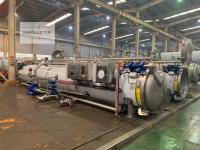 China Structure Cylindrical Pressure Vessel Full Automatic Air Retort Machine for Cans Products for sale
