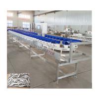 China Conveyor Belt Weight Sorting Machine 6000x1250x1750mm 500kg for Frozen Chicken Leg Wing Abalone for sale