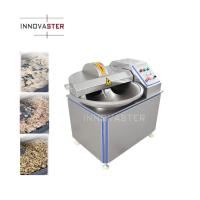 China Industrial Vegetable Salad Sausage Meat Chopper Cutting Bowl Cutter Machine 200L 120kg Batch for sale