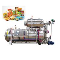 China Industrial Food Sterilizer Autoclave 121°C for Tuna Cans High Temperature Sterilization for sale