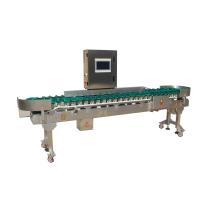 China Stainless Steel Automatic Chicken Weight Sorting Machine 5-12 Grade 240-320 Pcs/Min for sale