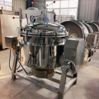 China 304 Stainless Steel Industrial Pressure Cooking Kettle 200-1000L Electric or Oil Heating for sale
