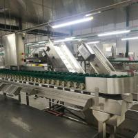 China High Speed Multi-Tray Rotary Weight Oyster Fish Sorting Machine 10 Grade 60 Pcs/min for sale