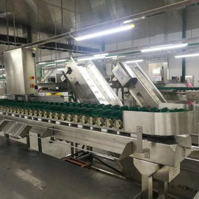 China High Speed Multi-Tray Rotary Weight Oyster Fish Sorting Machine 10 Grade 60 Pcs/min for sale