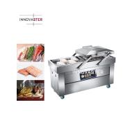 China Double Chamber Vacuum Skin Packaging Machine DZ-700/2S 700mm Seal Food Processing for sale