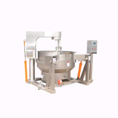 China 615KG Weight Industrial Automatic Tilting Planetary Multi-Agitator Jacketed Kettle for sale