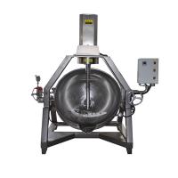 China Semi-Automatic Porridge Cooking Mixer Machine 200L-1000L with Agitator 304 Stainless Steel for sale
