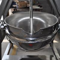 China Semi-Automatic Porridge Cooking Mixer Machine 200L-1000L with Agitator 304 Stainless Steel for sale