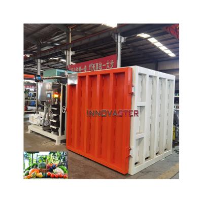 China Vacuum Pre Cooling Machine 1-8m³ for Vegetables Fruits Flowers Rapid Cooling 40-5°C for sale