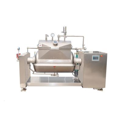 China Industrial Vacuum Cooking Kettle 300L with Mixer for Bean Paste Jam Dairy for sale