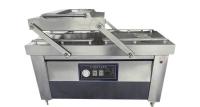 China Speed Double Groove Chamber Sealer Meat Vacuum Automatic Vegetable Packing Machine for sale