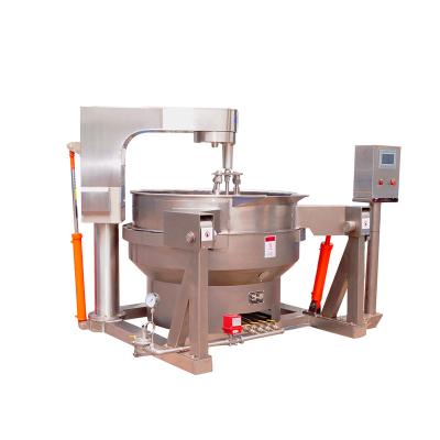 China Industrial Multi-Agitator Jacketed Kettle 400L 500L 600L for Caramel Sauce Making 380V-440V for sale