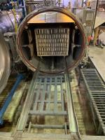 China Fully Automatic Steam Air Retort Sterilizer 1200mm Diameter 0.35 MPA for Cans Bottles for sale