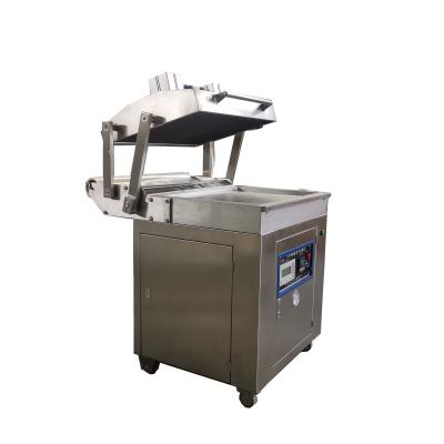 China Stainless Steel Vacuum Skin Packaging Machine 160 m3/h Pump 400-600 Trays per Hour for sale