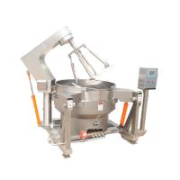 China Stainless Steel 304 Automatic Gas Heating Multi-Agitator Jacketed Cooking Kettle for sale