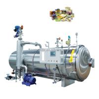 China Steam Air Retort Machine 1200mm Diameter 0.35MPa Canned Fish Food Sterilizer for sale