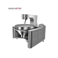China Stainless Steel Jacketed Cooking Kettle 100L 600L Manual Tilting Agitator Sauce Mixer for sale