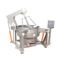 China 100-600L Capacity Automatic Gas Heating Jacketed Cooking Kettle for Sauce Multi-Agitator for sale