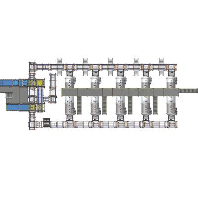 China Automatic Loader and Unloader Machine for Autoclave Basket 5 Layers per Minute Stainless Steel for sale