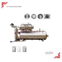 China High Temperature Sterilization Canning Retort Equipment for Automatic Batch Operation for sale